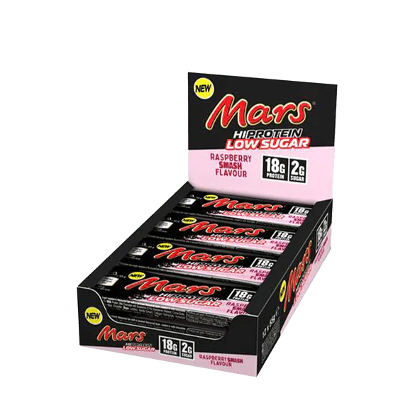 Mars Low Sugar High Protein Bar · Raspberry Smash · 12x55g